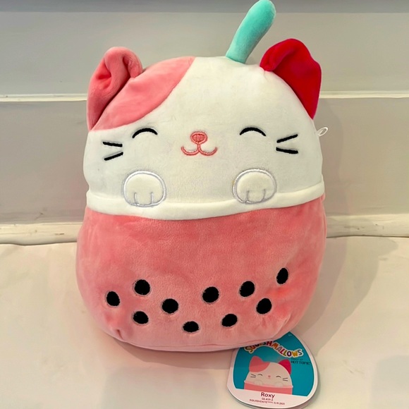 Squishmallows | Toys | Squishmallow Roxy The Boba Cat 8 | Poshmark